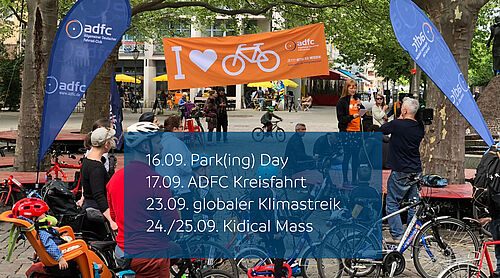 Herbst-Aktionen für sicheres Berliner Radnetz - ADFC Berlin