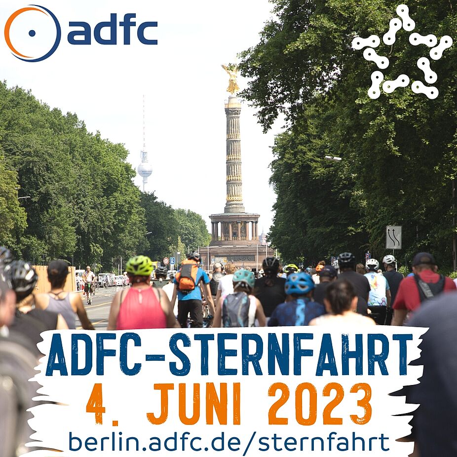 Wissenswertes zur ADFC-Fahrradsternfahrt 2023 - ADFC Berlin